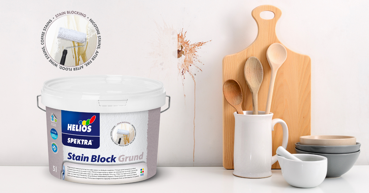 SPEKTRA Stain Block Grund – a water-based semi-transparent stain ...