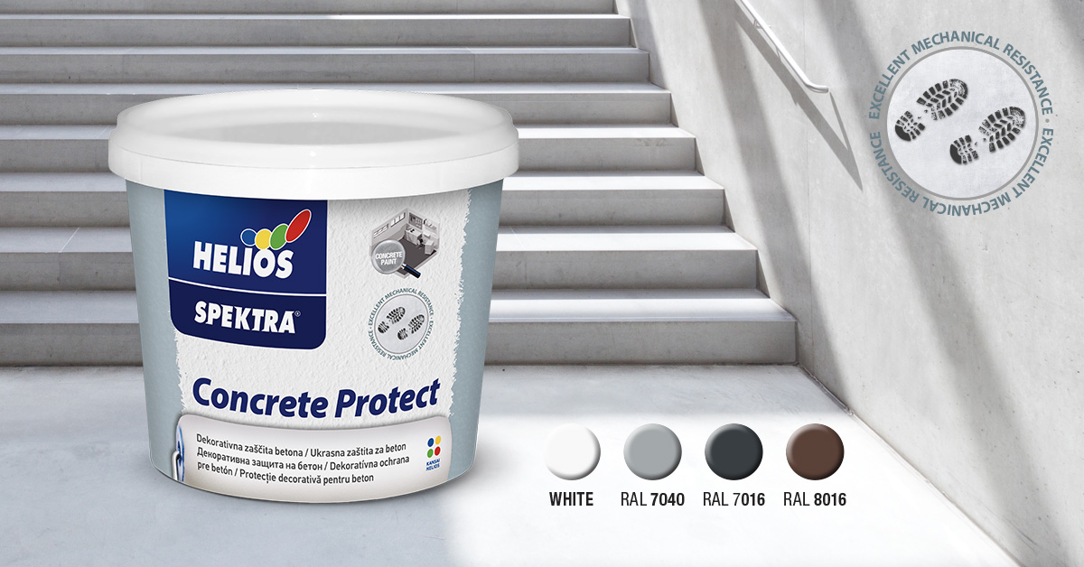 SPEKTRA Concrete Protect, colourful protection of concrete surfaces ...