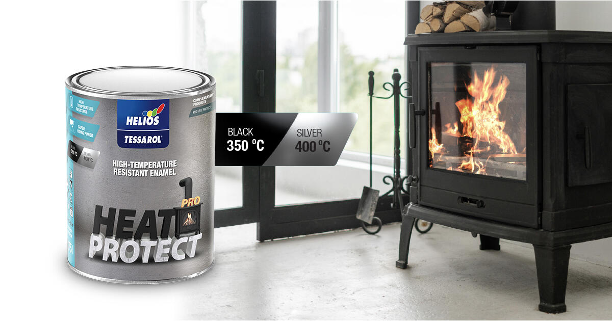 Temperature resistant coating, TESSAROL PRO HEAT PROTECT | Helios Deco